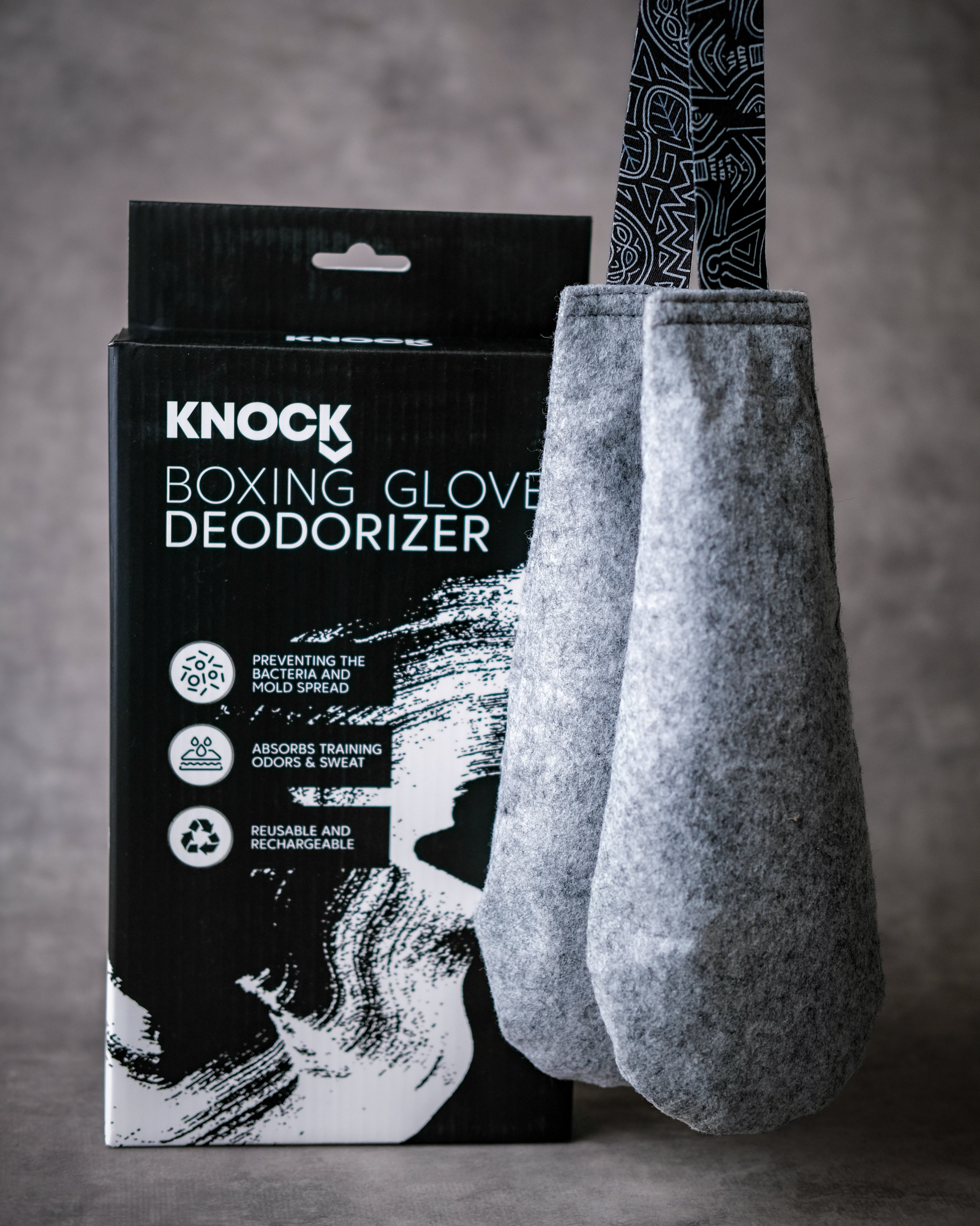 BOXING GLOVE DEODORIZER – KNOCK